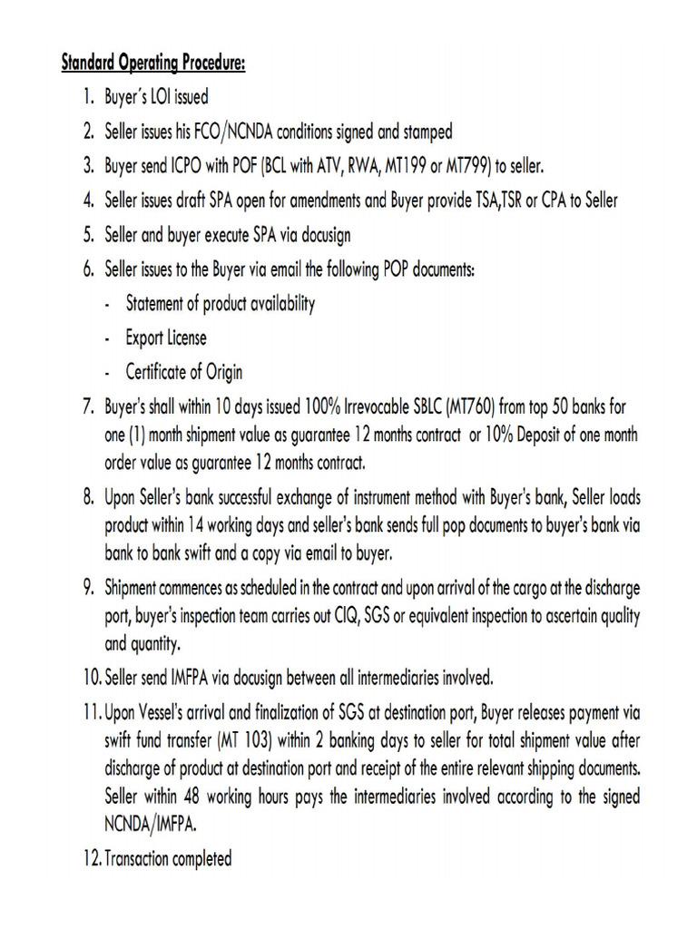 SOP EN590 10 PPM | PDF