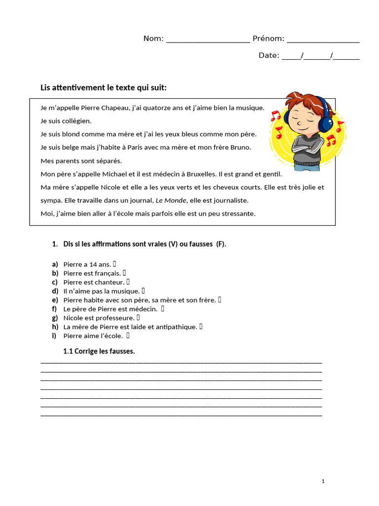 Révision Year 8 Term 2 | PDF