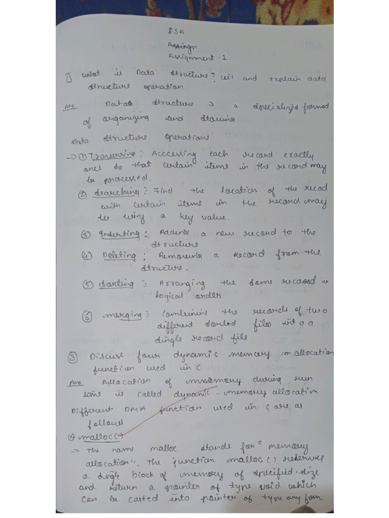 DSA Assignment | PDF