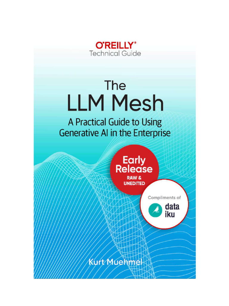 Dataiku Book On LLMs For The Enterprise | PDF