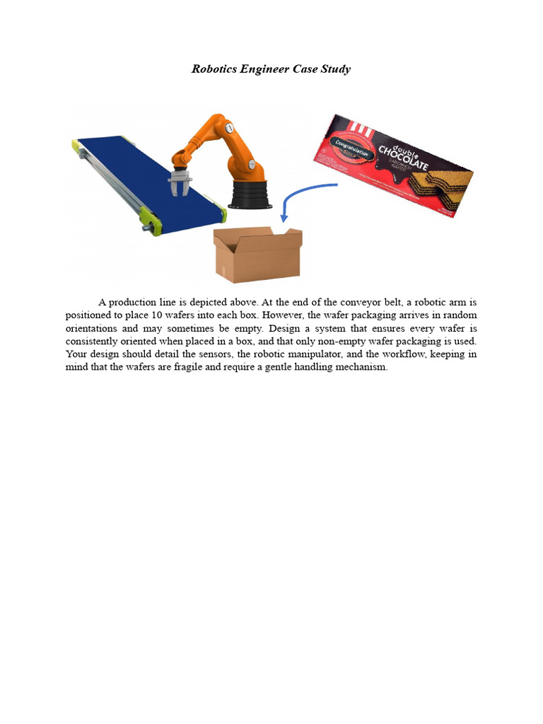 Case Study Robotics Engineer | PDF