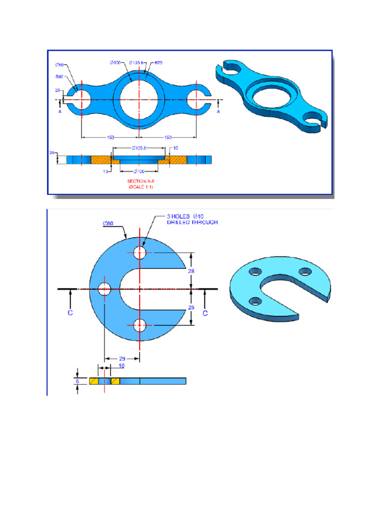 Cad Lab Task Last | PDF