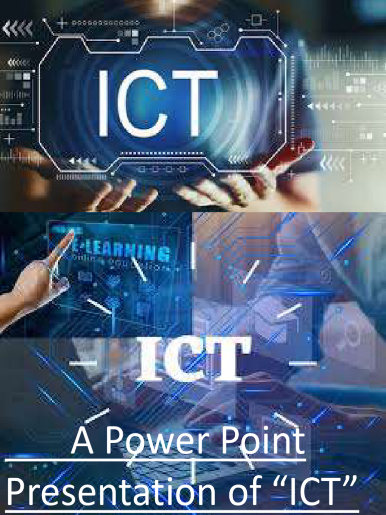 A Power Point Presentation On The Topic of "ICT" | PDF | Cybercrime | Malware