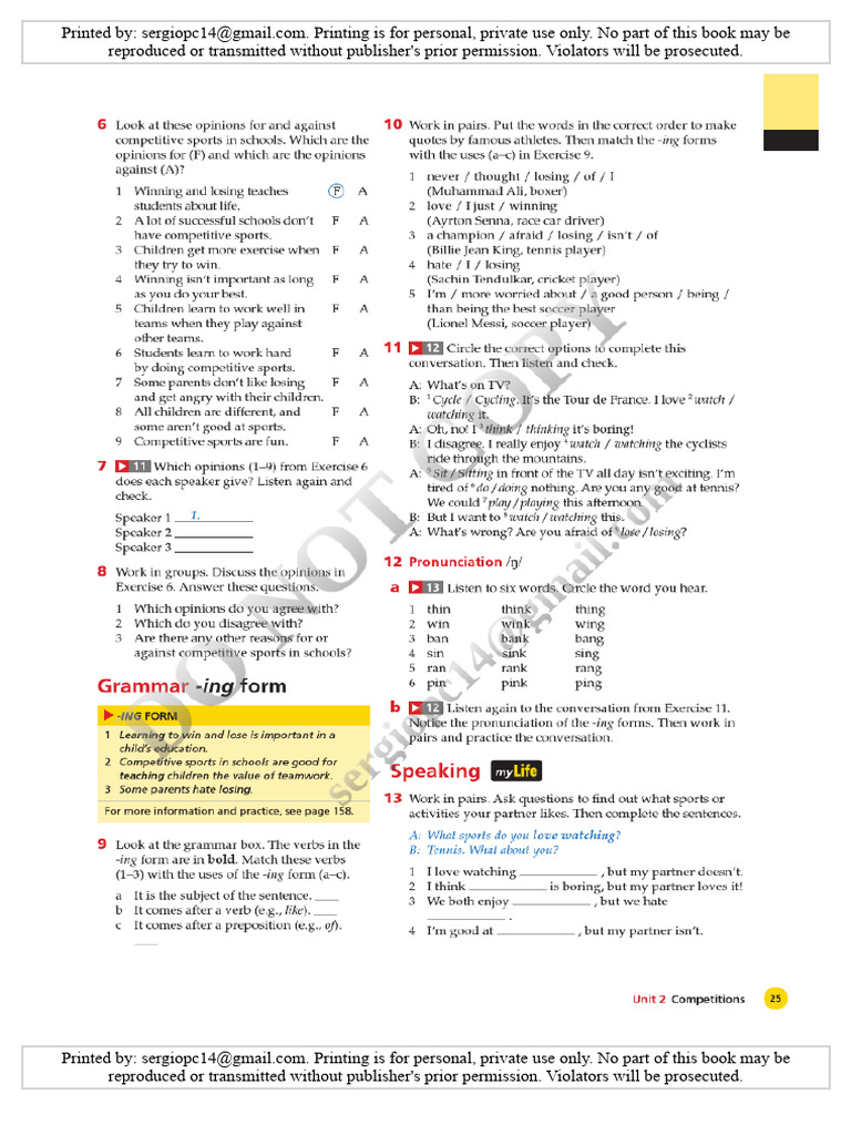 Personal Printing Guidelines and Restrictions | PDF