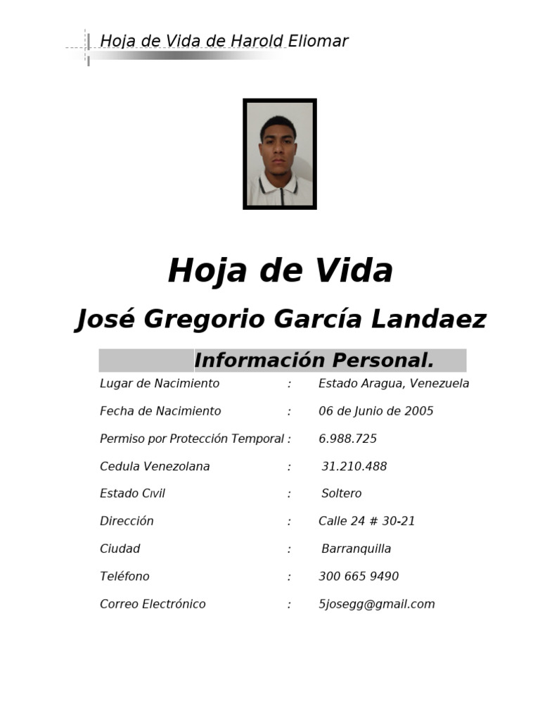 Jose Curriculum | PDF