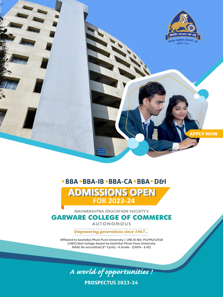 Prospectus 2023 24 | PDF