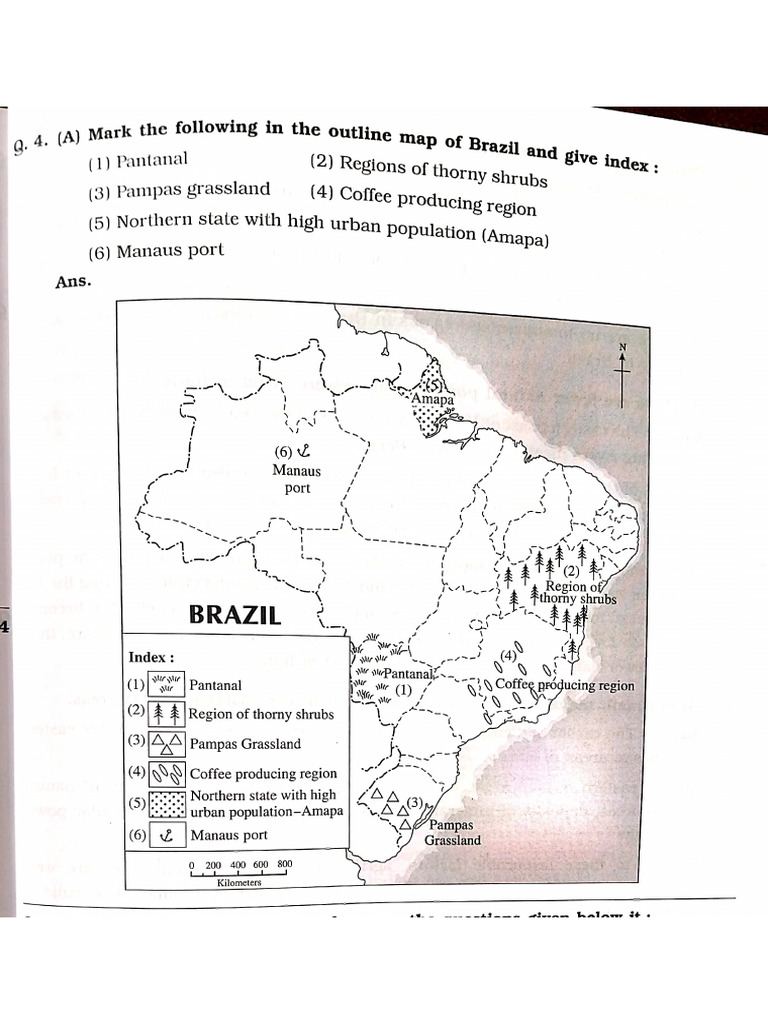 SSC Solved Map Location Questions | PDF