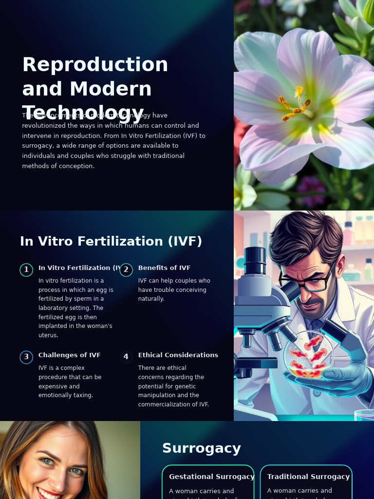 Reproduction and Modern Technology | PDF | Surrogacy | In Vitro ...