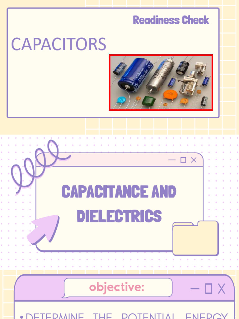 lesson-3 (2) | PDF | Capacitor | Capacitance