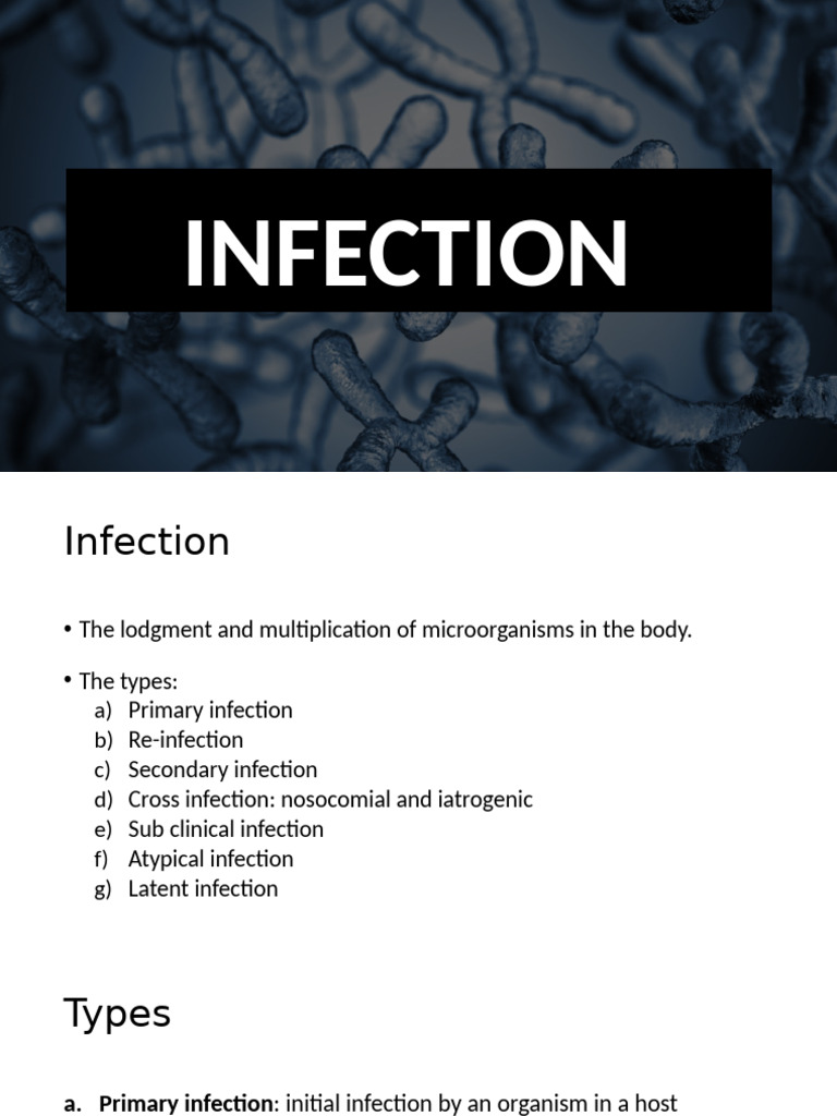 INFECTION | PDF | Infection | Hospital Acquired Infection