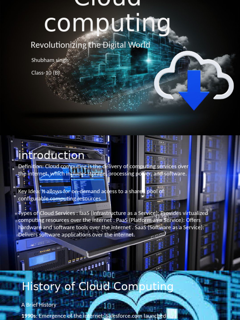 Cloud Computing: Key Concepts & Benefits | PDF | Cloud Computing | Software As A Service