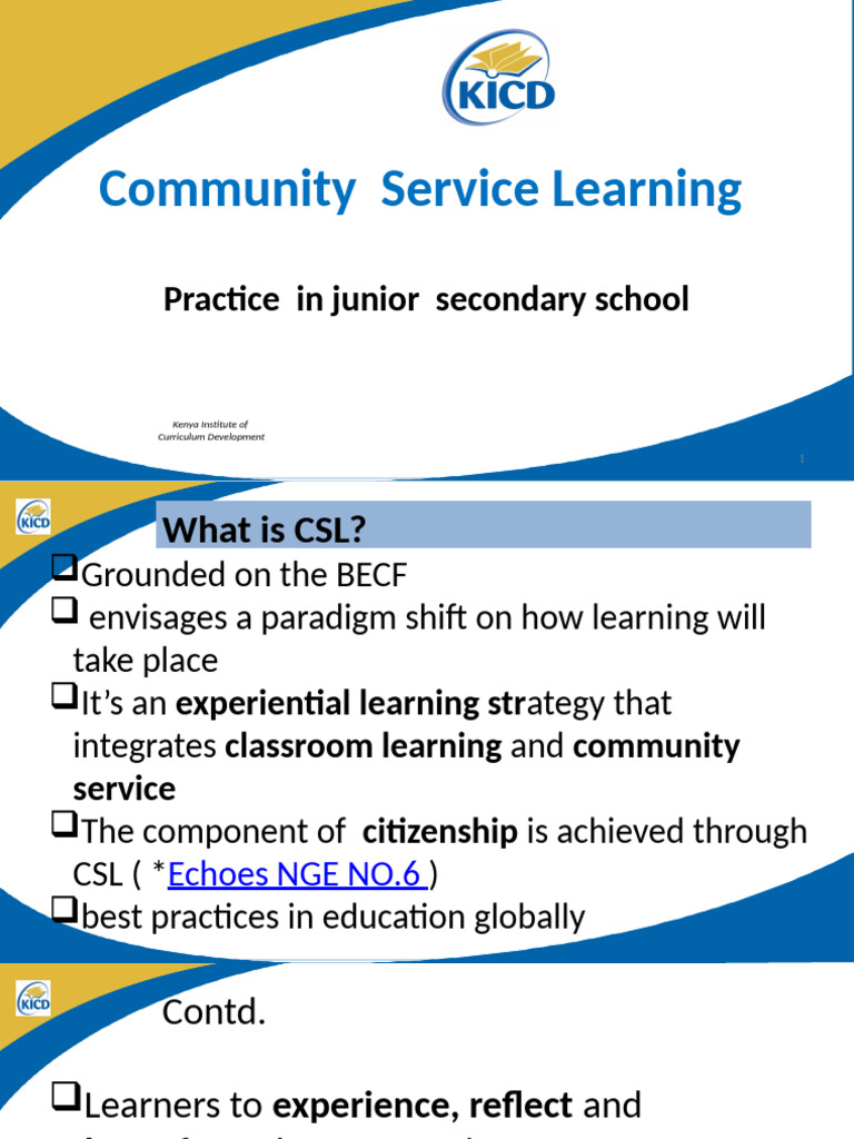 CSL Practice in Junior Secondary | PDF | Learning | Schools