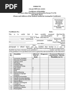 Disability Diagnosis Confirmation Form | PDF | Hearing Loss ...