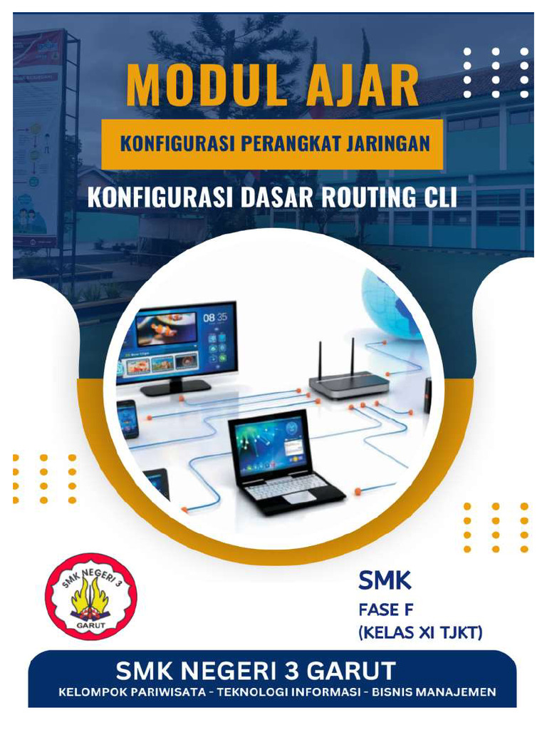 Modul Ajar Konfigurasi Dasar Routing PKPJ XI TKJ | PDF