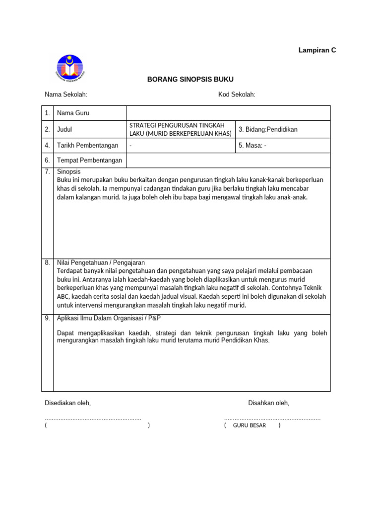 Sinopsis BOOK REVIEW SPLKPM 1 2025 | PDF