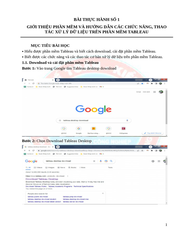 Hướng dẫn thực hiện bài thực hành số 1-Big Puka | PDF