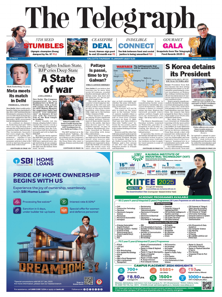 The Telegraph 16-01 | PDF