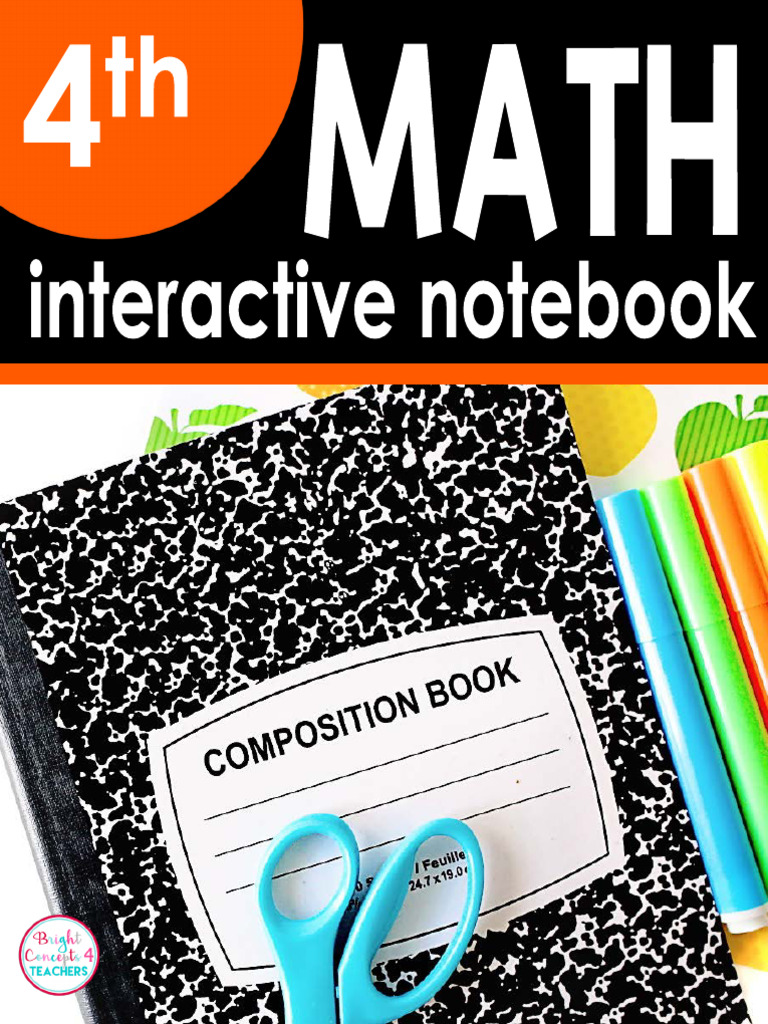 Math Interactive Notebook Fourth Grade Updated | PDF | Mathematics ...