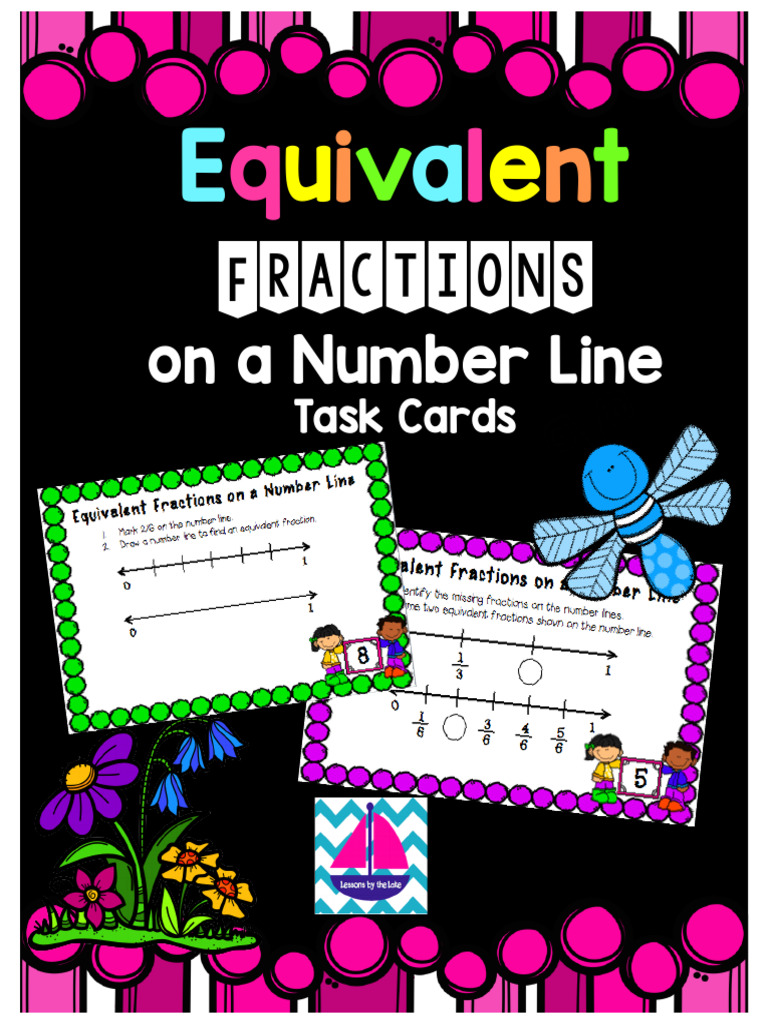 Equivalent Fractions Task Cards | PDF