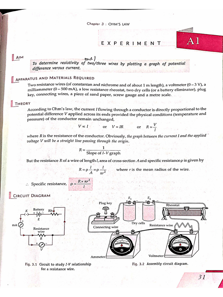 12th Physics Practicals 2024 | PDF