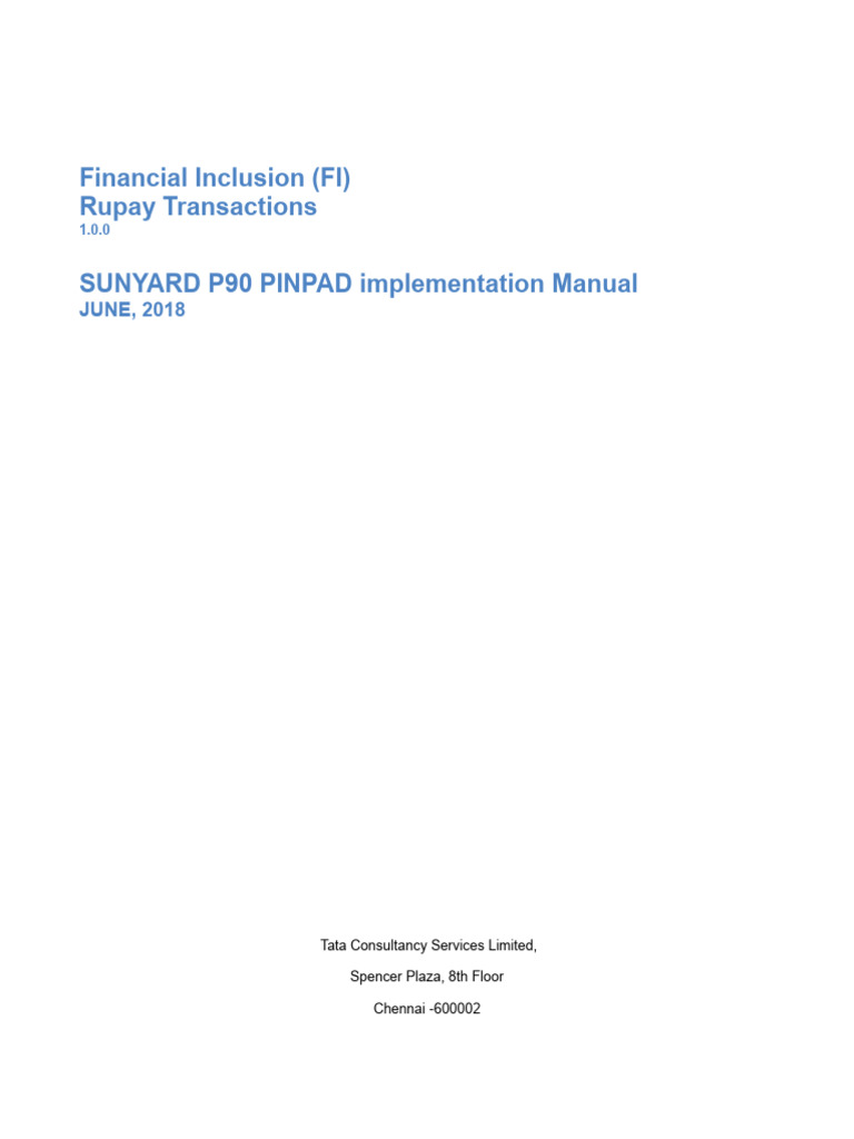 SUNYARD_P90_Implementation_Manual | PDF