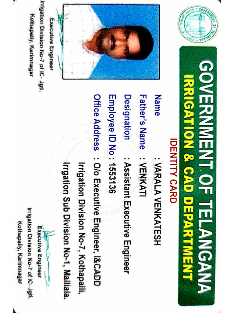 VV Id Card | PDF
