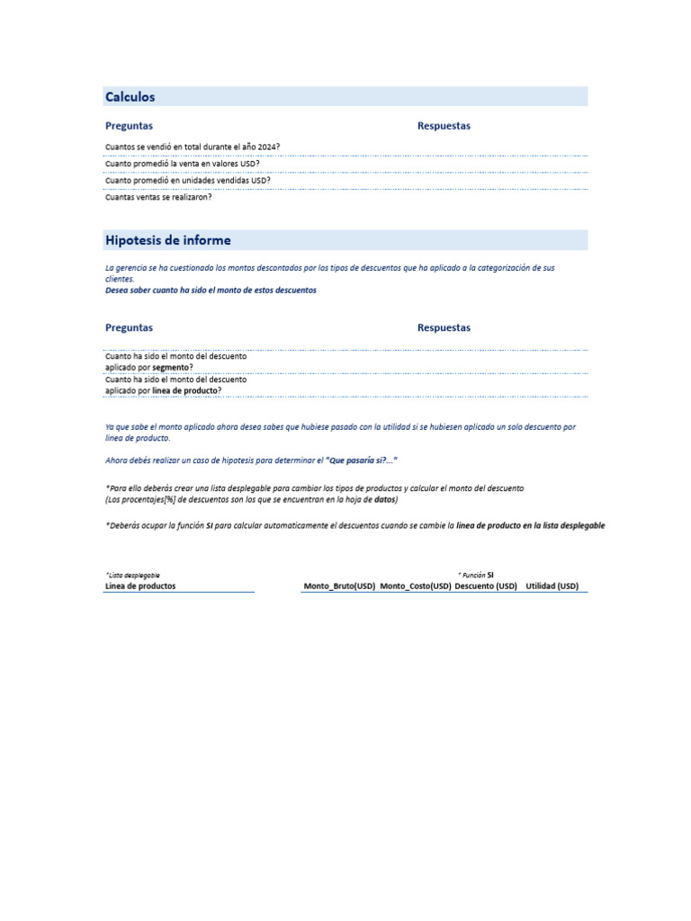 Excel B-Sico - Examen | PDF | Microsoft Excel | Carne