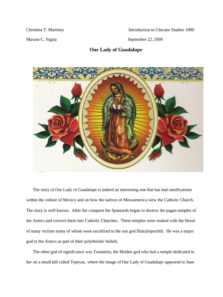 Our Lady of Guadalupe | PDF