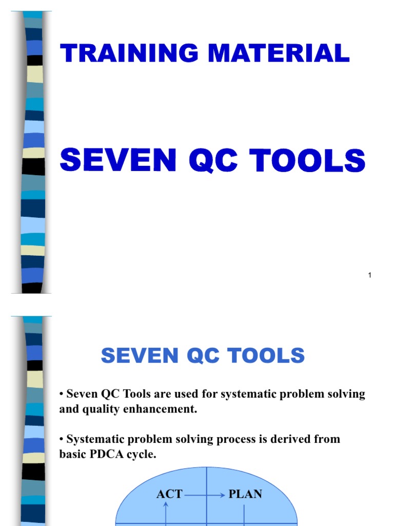 7QC Tools | PDF | Pie Chart | Histogram