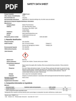 DCP MSDS | PDF | Dangerous Goods | Personal Protective Equipment