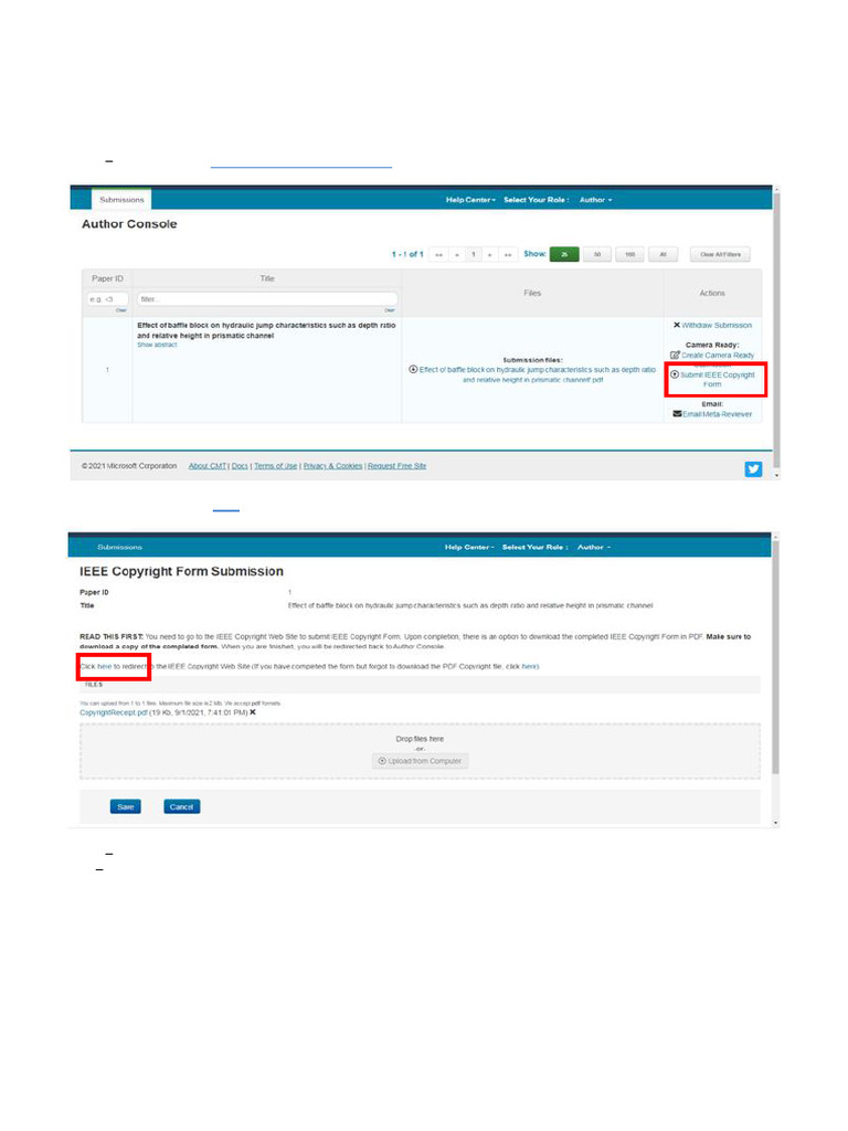 Filling the IEEE Copyright Form Guide | PDF