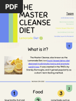 Master Cleanse Guide for Beginners | PDF | Lemonade | Drink