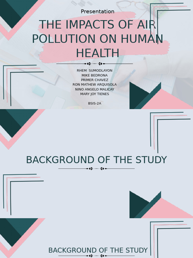 Health Impacts of Air Pollution | PDF | Air Pollution | Particulates