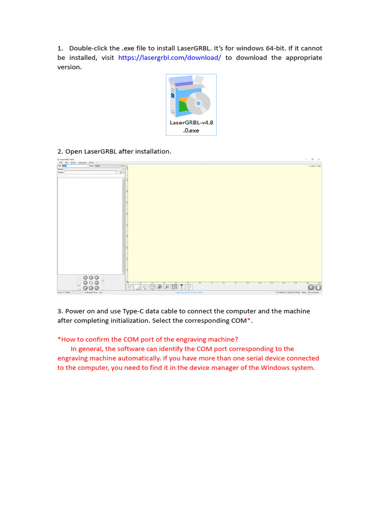 LaserGRBL-User Guide_EN | PDF