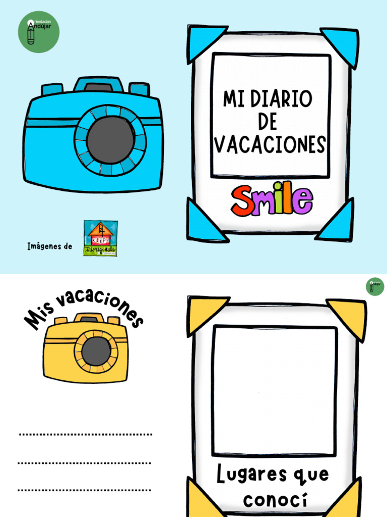 Amina Gbati Augustt Taga - Mi Diario de Vacaciones | PDF