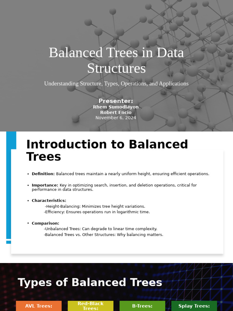 Balanced Trees in Data Structures | PDF | Database Index | Algorithms ... Balanced Trees in Data Structures | PDF | Database Index | Algorithms ...