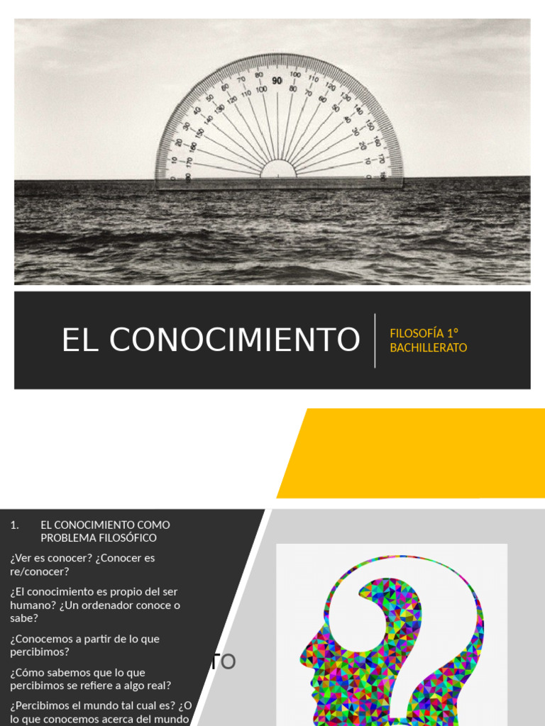 TEMA 3 CONOCIMIENTO_fa31ec8b12a7e313cf1cff73d021af77 | PDF | Verdad | Conocimiento