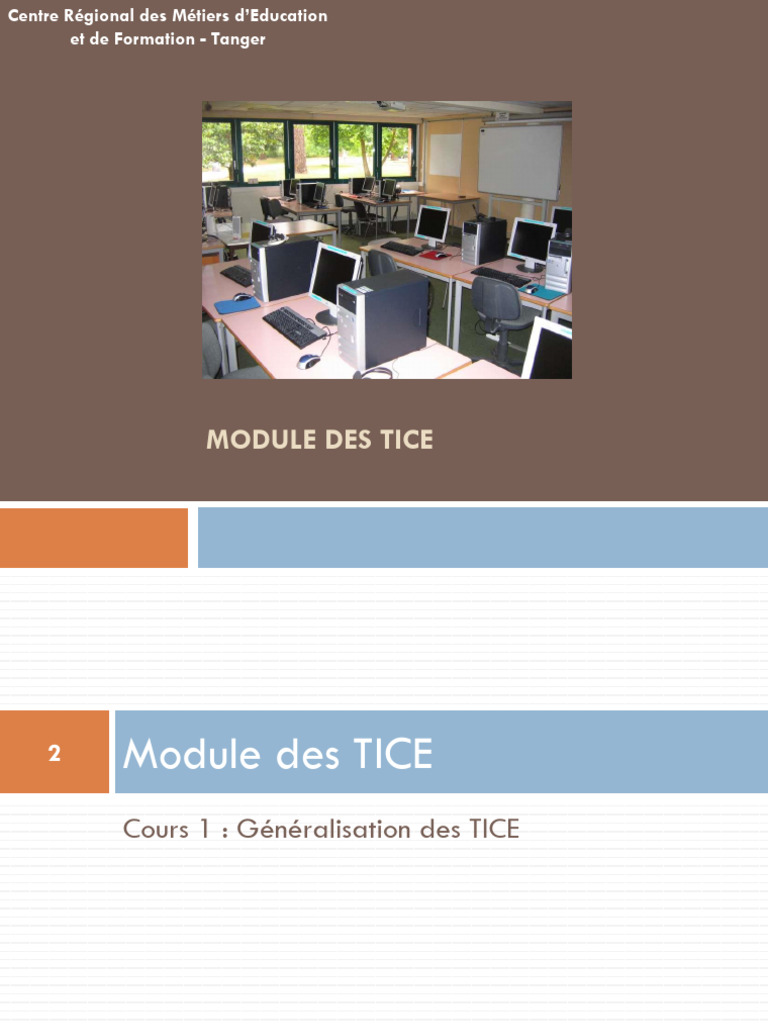 Intégration des TICE en Éducation | PDF | Technologies de l'éducation ...