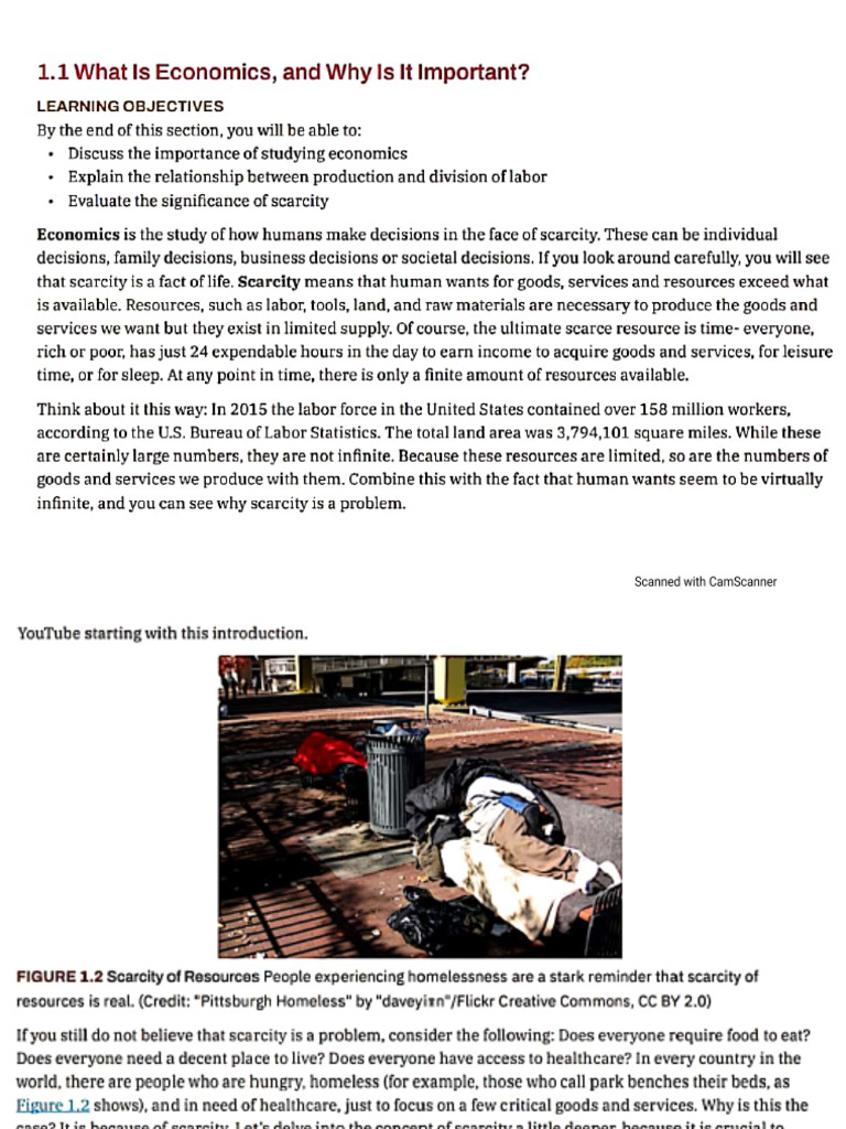 Economics (Introduction) | PDF