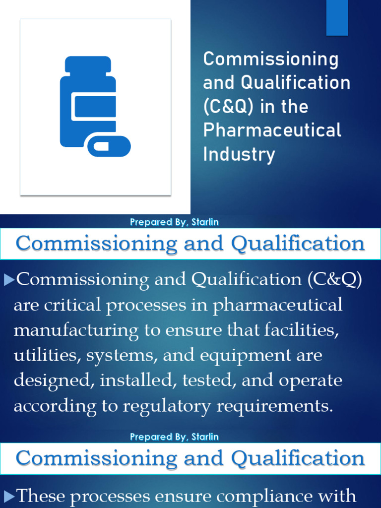 Commissioning and Qualification C Q 1739622760 | PDF | Verification And ...