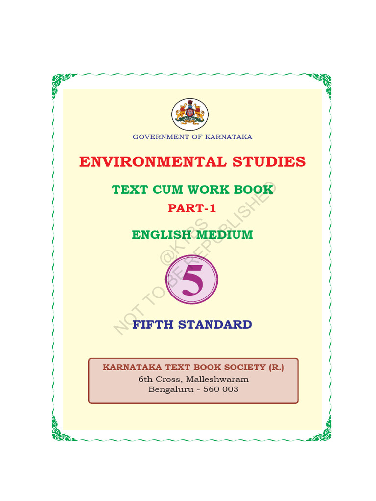 Karnataka 5th Grade Environmental Studies | PDF | Foods | Plants