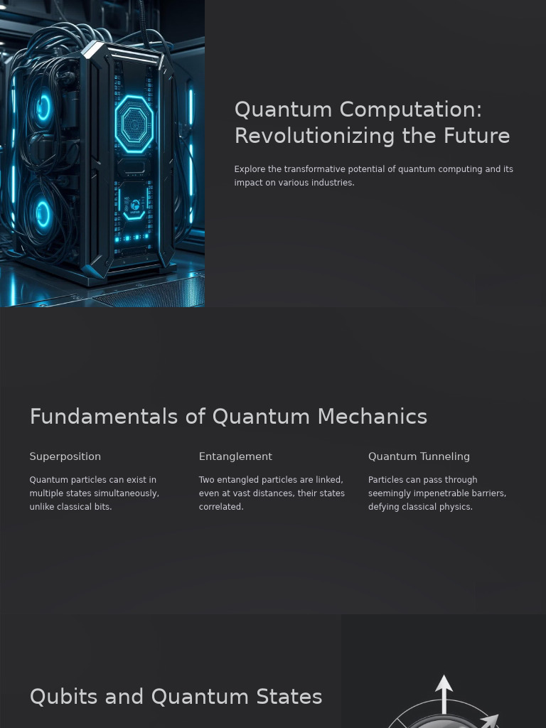 Quantum Computing: Future Impact & Applications | PDF | Quantum ...