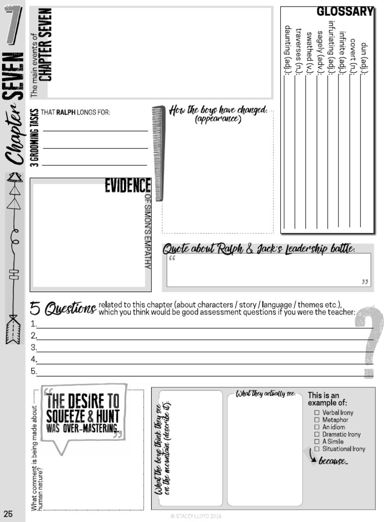 Ch. 7 LOTF Original Graphic Handout | PDF