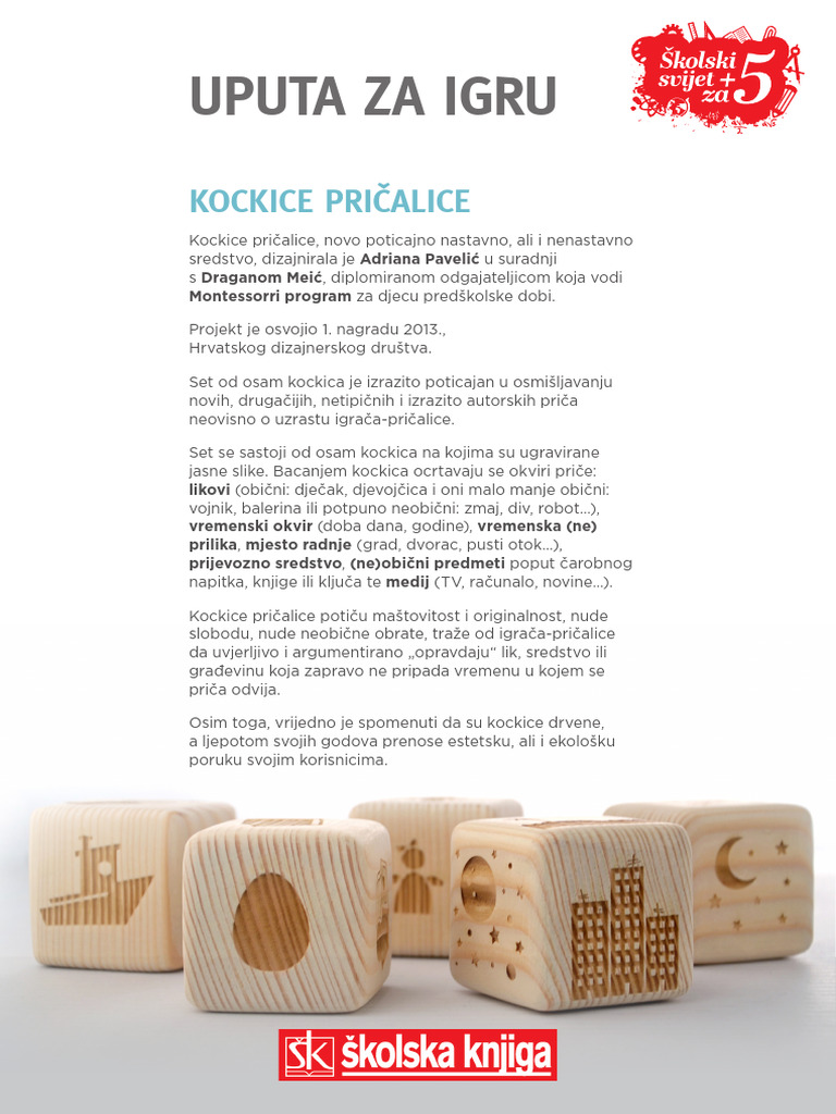 Upute Za Igre KOCKICE PRICALICE | PDF