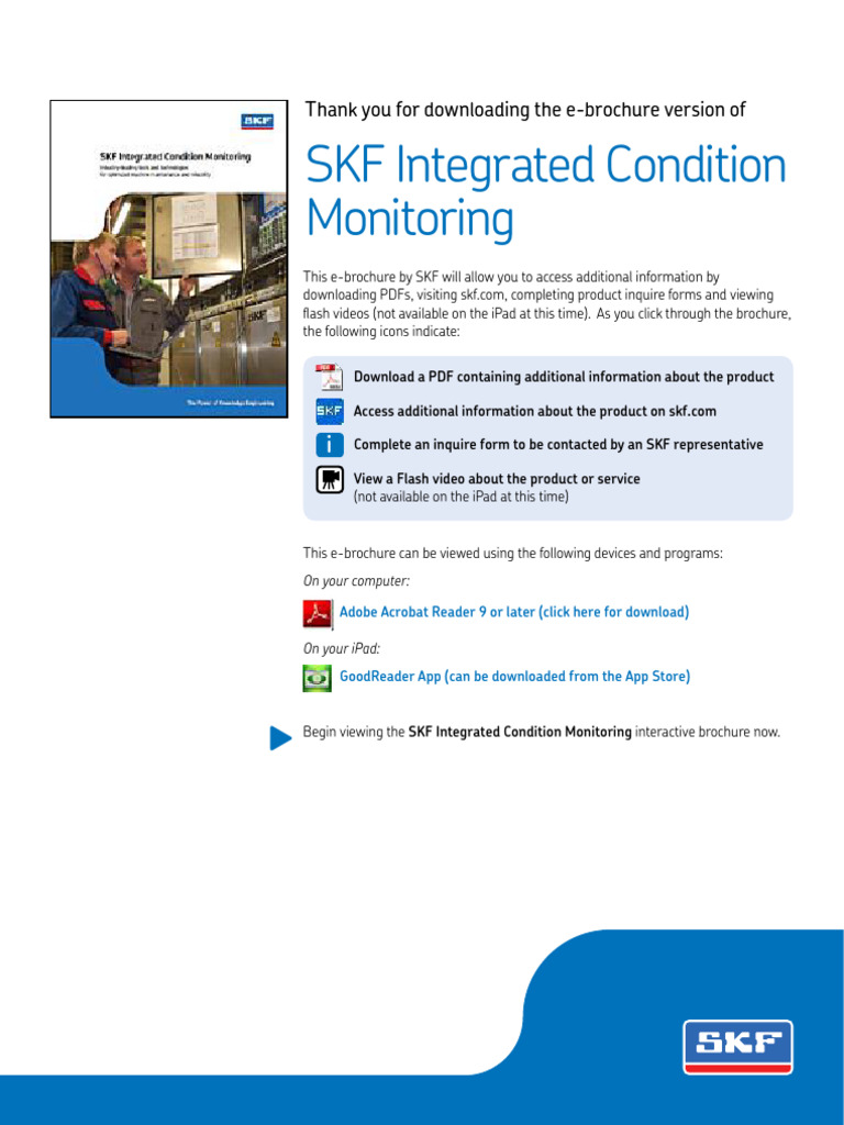 SKF Integrated Condition Monitoring | PDF | Reliability Engineering ...
