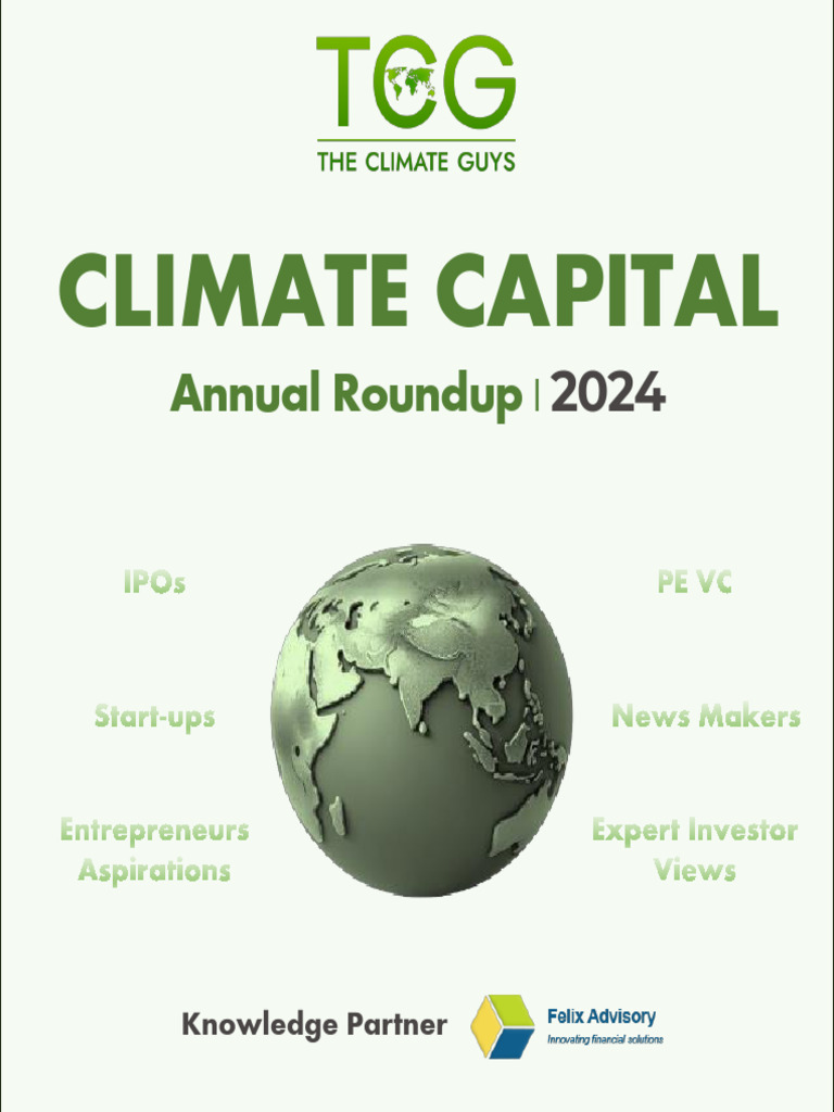 Climate Capital Annual Roundup 2024 | PDF | Renewable Energy