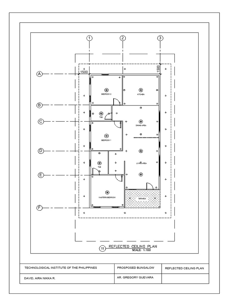reflected ceiling plan | PDF