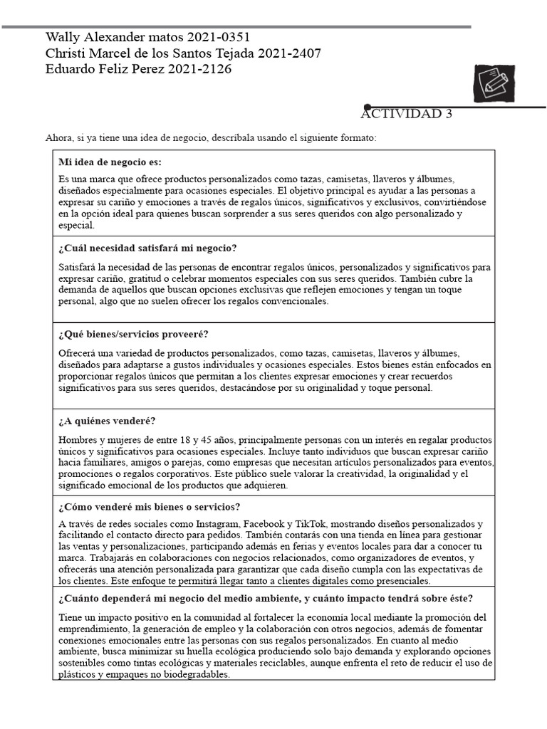 Evalúe Su Idea de Negocio 0 Manuality | PDF | Marca | Las emociones