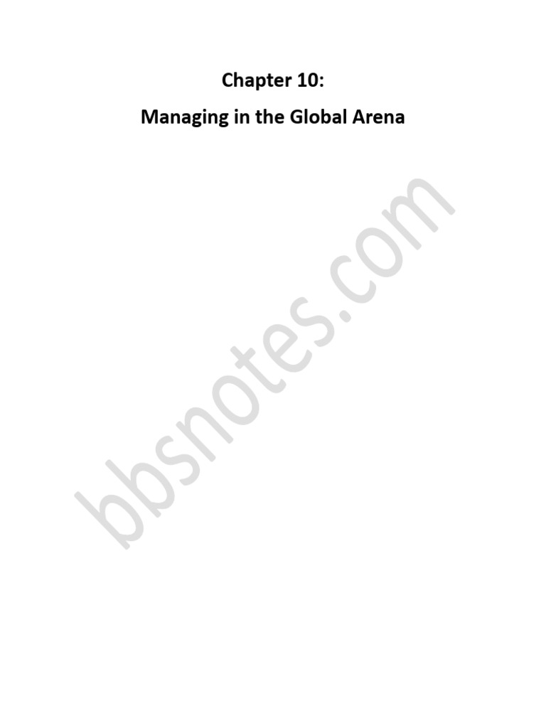 Chapter-10 Principle of Management | PDF