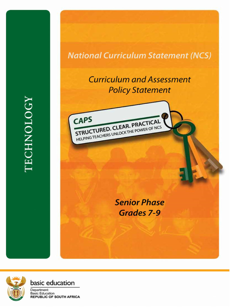 Caps SP Technology GR 7-9 | PDF | Curriculum | Learning